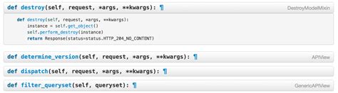 django restframework method override하는 방법 hide