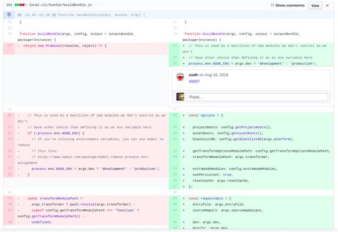 android user defined process env node env is overwritten on build