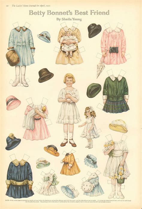 Victorian Paper Dolls Vintage Paper Dolls Antique Paper Antique Art