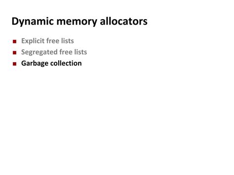 ppt 1 dynamic memory allocation powerpoint presentation free