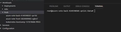 command kubernetes exec and kubernetes terminal throw errors