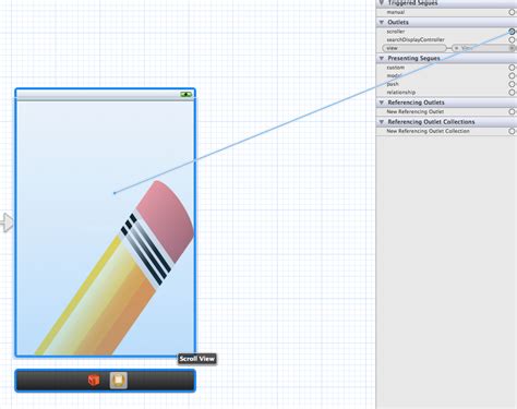 ios how to create a uiscrollview in storyboard itecnote