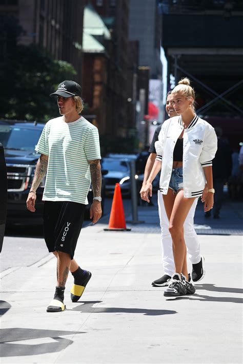 Justin Bieber And Hailey Baldwin Summer Style And First Look At