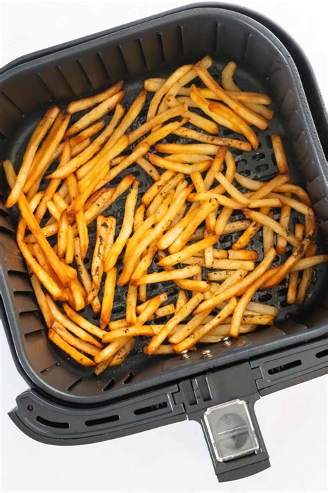 Air Fryer Frozen French Fries {so Crispy } Kristines Kitchen