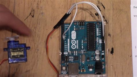 arduino servo motor project youtube