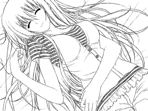 Coloring Pages For Adults Anime At Free Printable