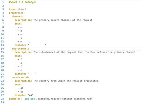 when including a raml datatype fragment inside another datatype