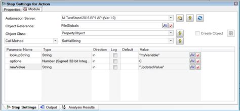 update client sequence file global variables from teststand process