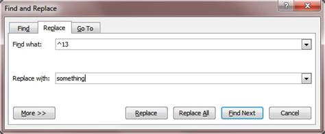microsoft word find and replace with regular expressions labelxaser