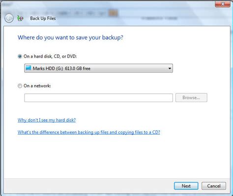 create a system image backup in windows 7