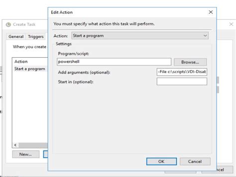 windows task schedule create task 4 joey vm ware