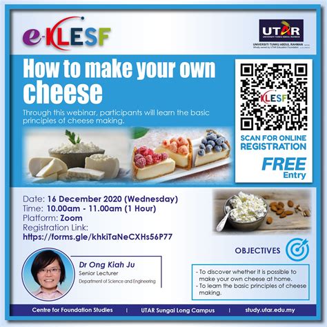 webinar how to make your own cheese klesf