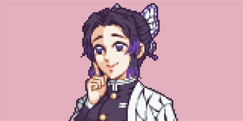 胡蝶しのぶ 「shinobu From Demon Slayer 鬼滅の刃 Demons」 Buskhuskerのイラスト