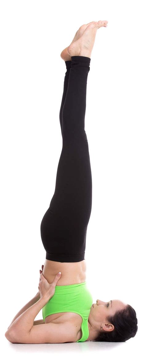 Shoulder Stand Pose Sarvangasana सालम्बसर्वाङ्गासन Yoga Asana