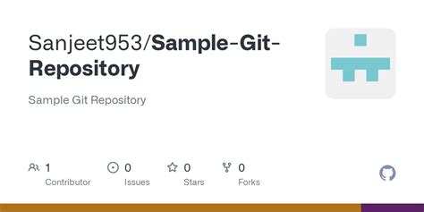github sanjeet953 sample git repository sample git repository