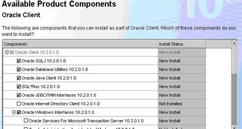 le client oracle 10g r2 sous windows