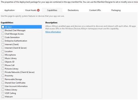 package appxmanifest ui editor blog