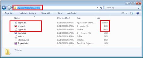 c how to use dll and lib files in devcpp projects stack
