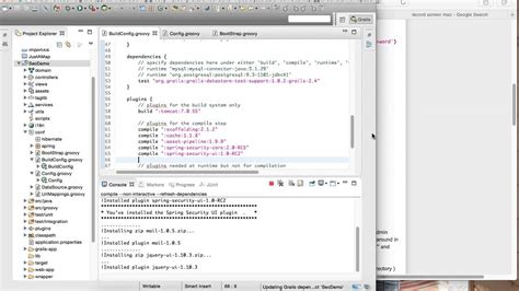 quick implementation of grails spring security core and ui youtube