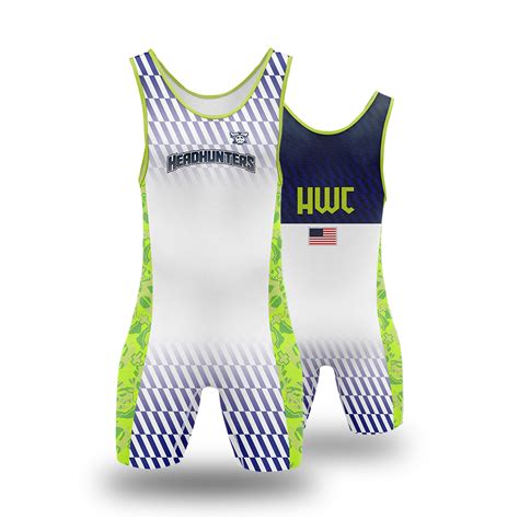 Full Dye Custom Sublimated Wrestling Singlets In The Usa