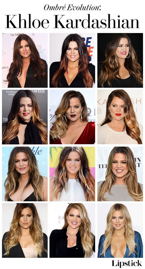 Khloe Kardashian And Her Ombre Hair Color Hair World