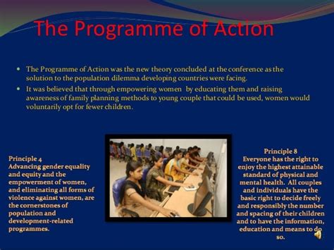 International Conference On Population And Development