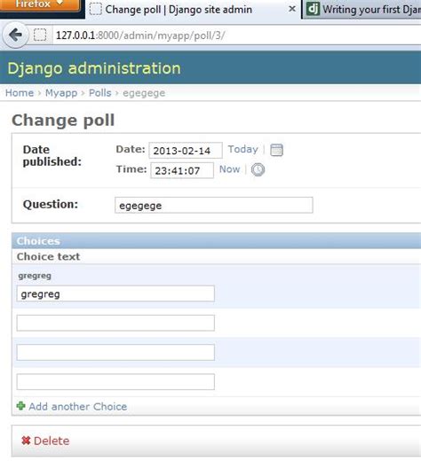django error choice not displaying stack overflow