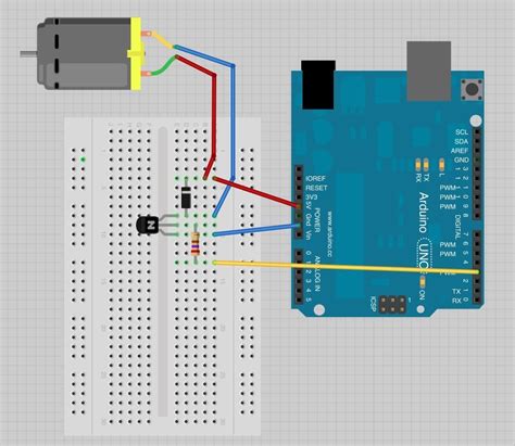 breadboard layout arduino lesson 13 dc motors adafruit learning system