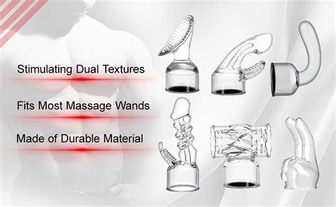 6pcs Massage Gun Magic Wand Attachments Accessories Massage