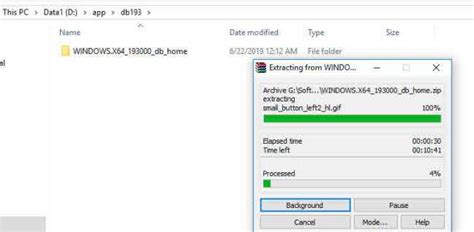 oracle database 19c 19 3 installation on windows step