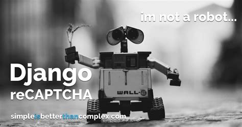 how to add recaptcha to a django site