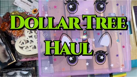Dollar Tree Haul Youtube