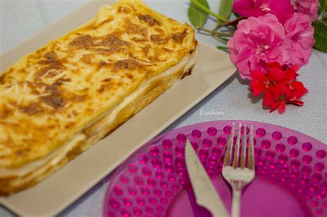 Cake Croque Monsieur Pastel De Jamón Y Queso Bizcocheando