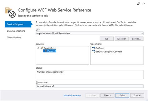 add wcf web service reference core microsoft docs