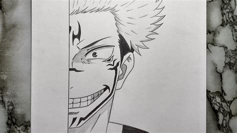 How To Draw Sukuna Step By Step Jujutsu Kaisen 呪術廻戦 Pocket Guide Site