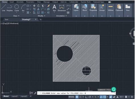 autocad hatch tool manage create hide and separate hatches cad cam