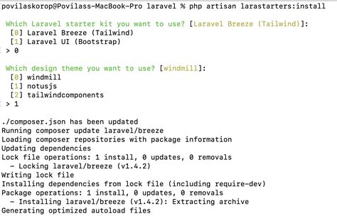 larastarters open source agenda