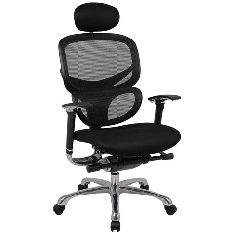 Active 24hr Ergonomic Full Mesh Chair With Headrest From Our 24 Hour