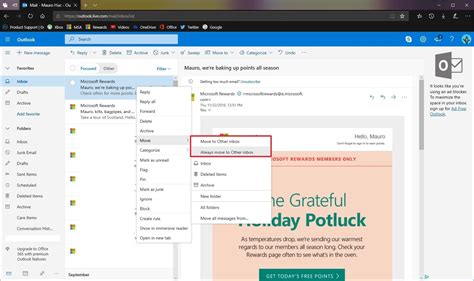 how to use focused inbox in outlook windows central