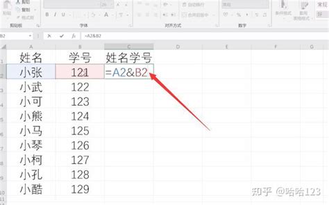 如何将excel两个单元格的内容合并到一个单元格 知乎