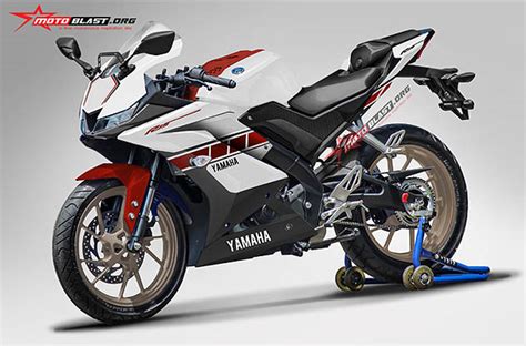Modifikasi Striping Yamaha R15 V3 Livery Anniversary Motoblast