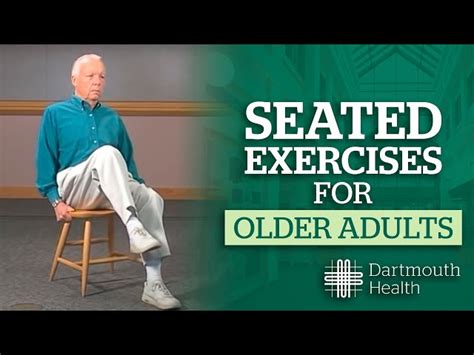 Seated Exercises For Older Adults Fitness Magazine