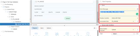 file and image type extension validation in oracle apex javainhand