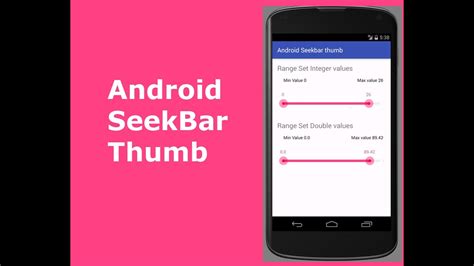 android range seekbar top answer update