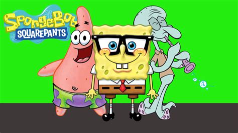 Spongebob Patrick And Squidward Spongebob Squarepants Wallpaper