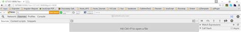 debugging node js applications using node inspector