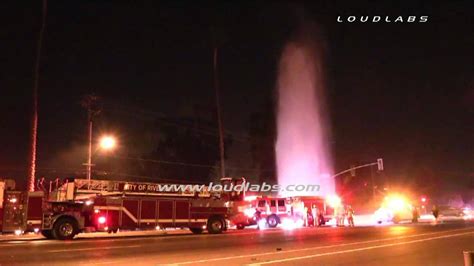 Hydrant Crash With Injuries Riverside Raw Footage Youtube