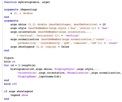 new with r2019b function argument validation file