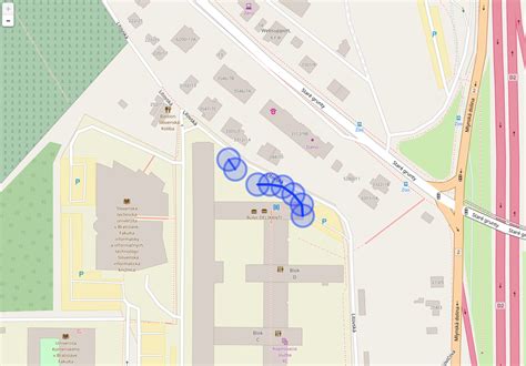 r leaflet map draw line for each row of dataframe