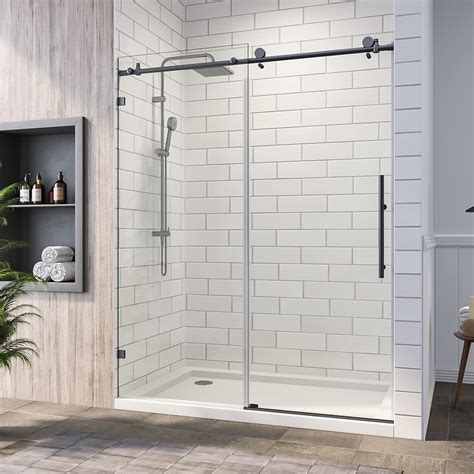 Aston Coraline Xl 68 72 X 80 Frameless Sliding Shower Door 44 Off